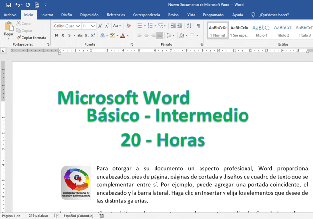 Tecnologías de la información – Instituto G4